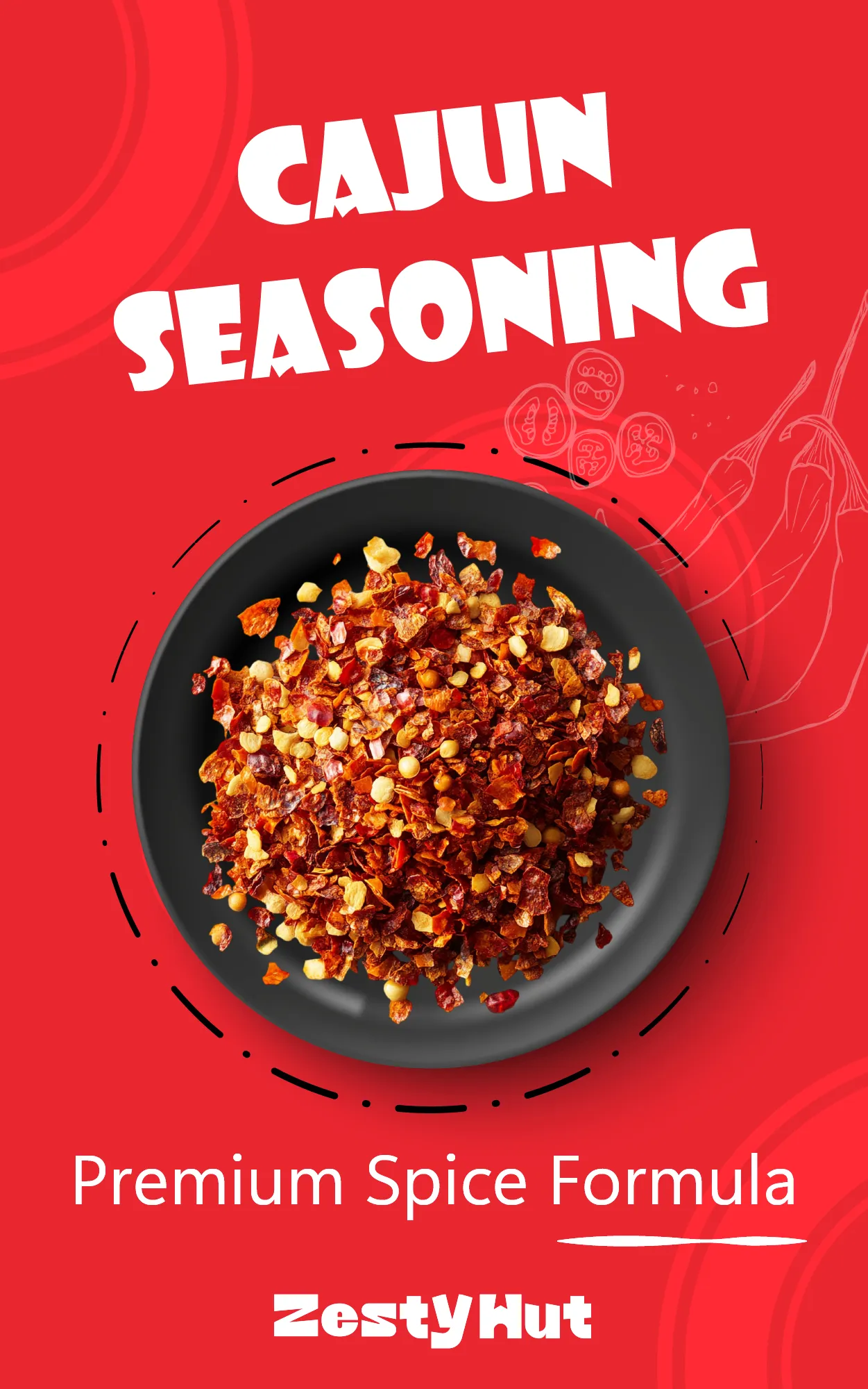 ZestyHut-Cajun Seasoning-Best spices formulas in USA-Customized healthy ...