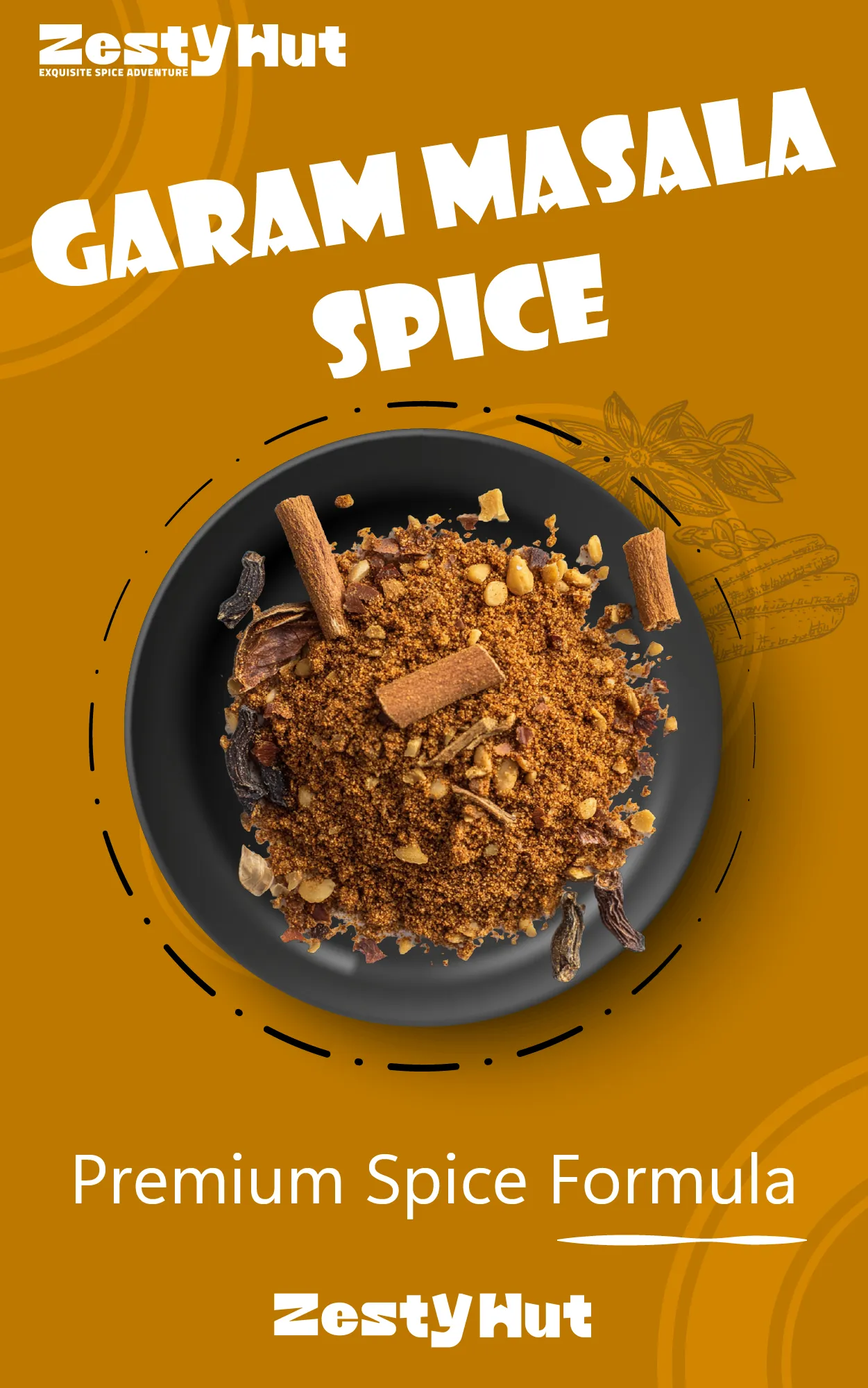 Garam Masala Spice-ZestyHut-Best spices formulas in USA-Customized ...