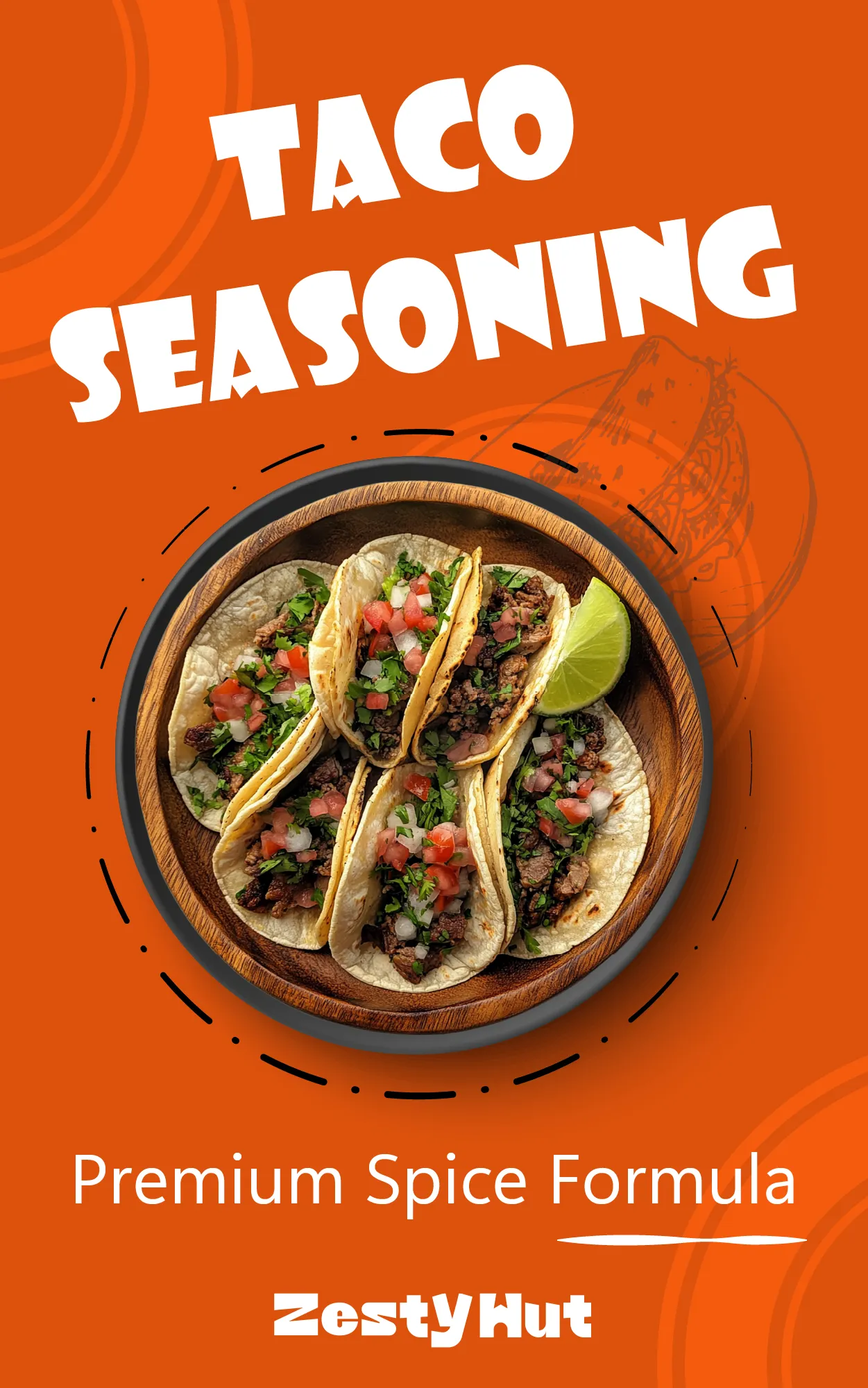 Taco Seasoning- ZestyHut- Best spices formulas in USA- customized ...